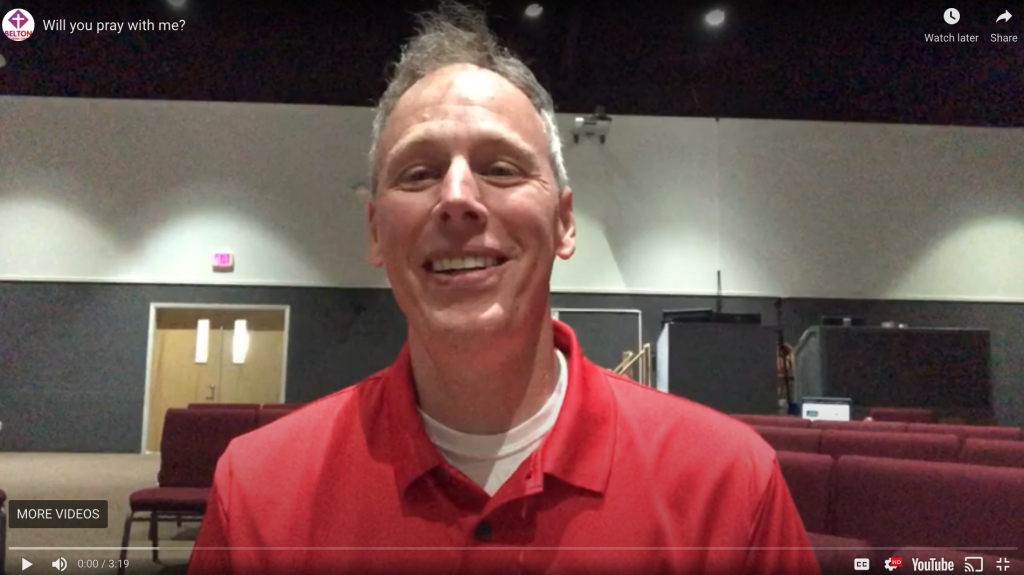 Update from Pastor Derek - Belton Nazarene Church